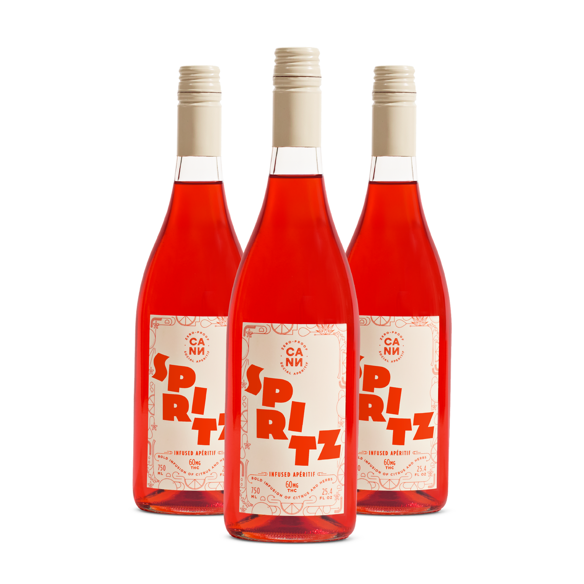 Spritz, Cann's Infused Apéritif | Summer in a Bottle